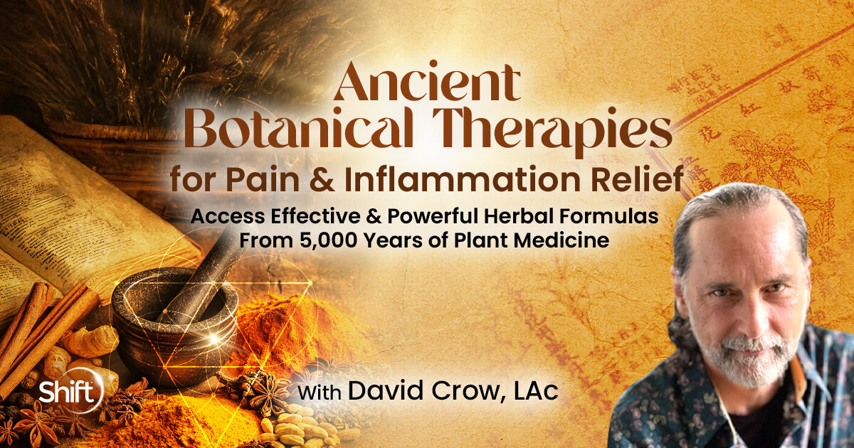 Ancient Botanical Therapies for Pain & Inflammation Relief with David Crow | The Shift Network