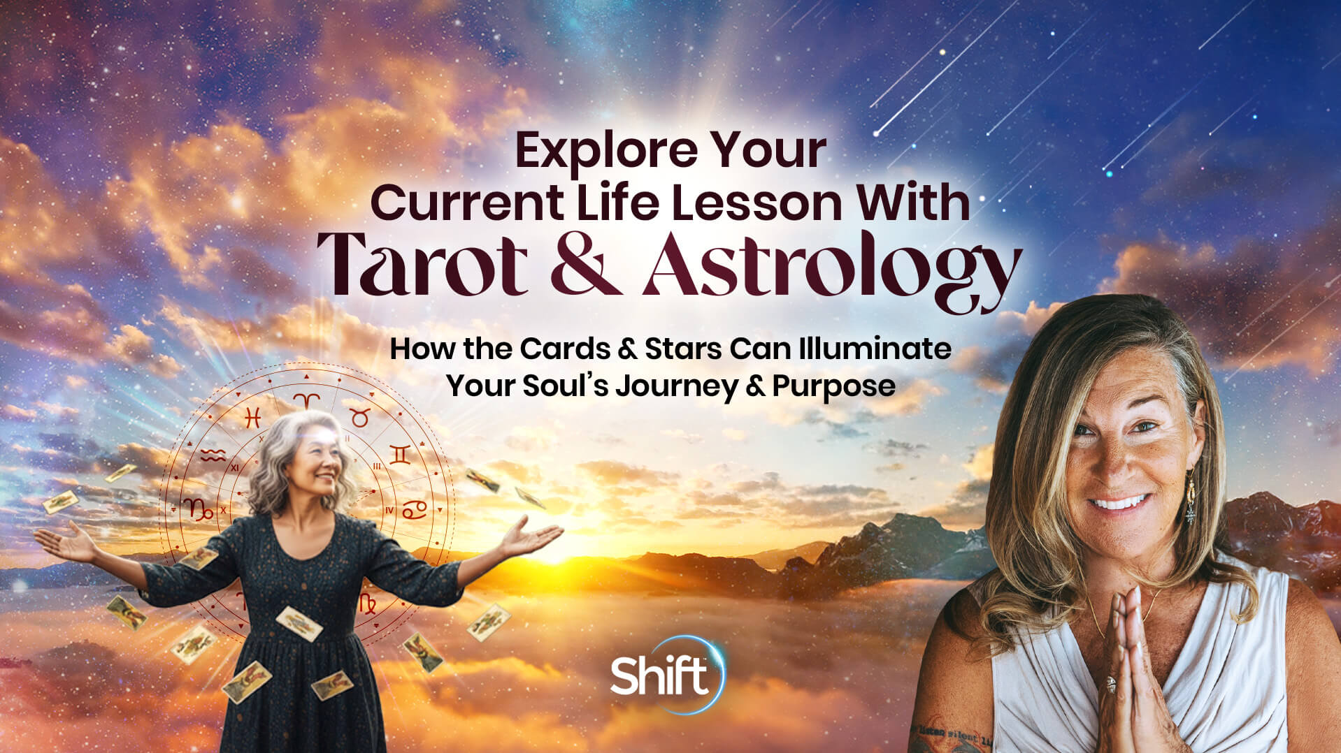 Explore Your Current Life Lesson With Tarot & Astrology | The Shift Network