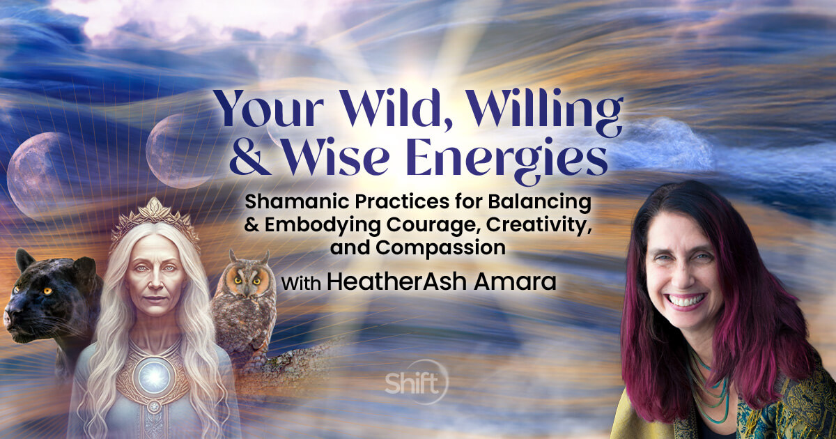 Your Wild, Willing & Wise Energies with HeatherAsh Amara | The Shift Network